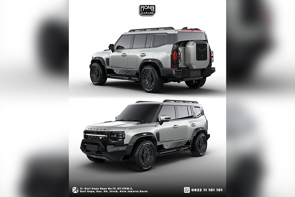 Body Kit Dragon Wing Jetour T2 – Pre-Order di Pionir Auto Garage